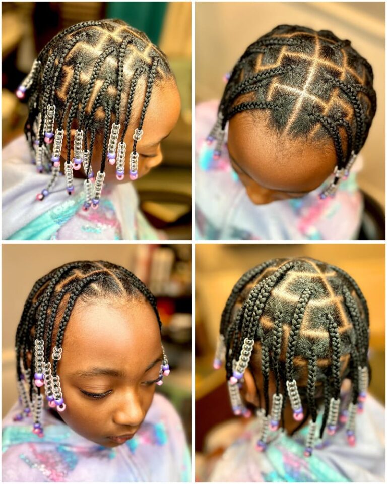 Cute & Safe Box Braids for Kids: Easy Protective Styles - Curly Craze