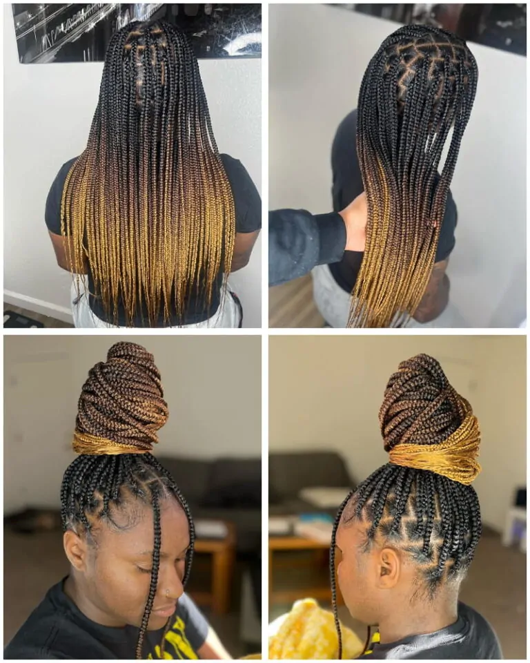 50+ Best Medium Knotless Braid Looks: Color, Length & Shape - Curly Craze