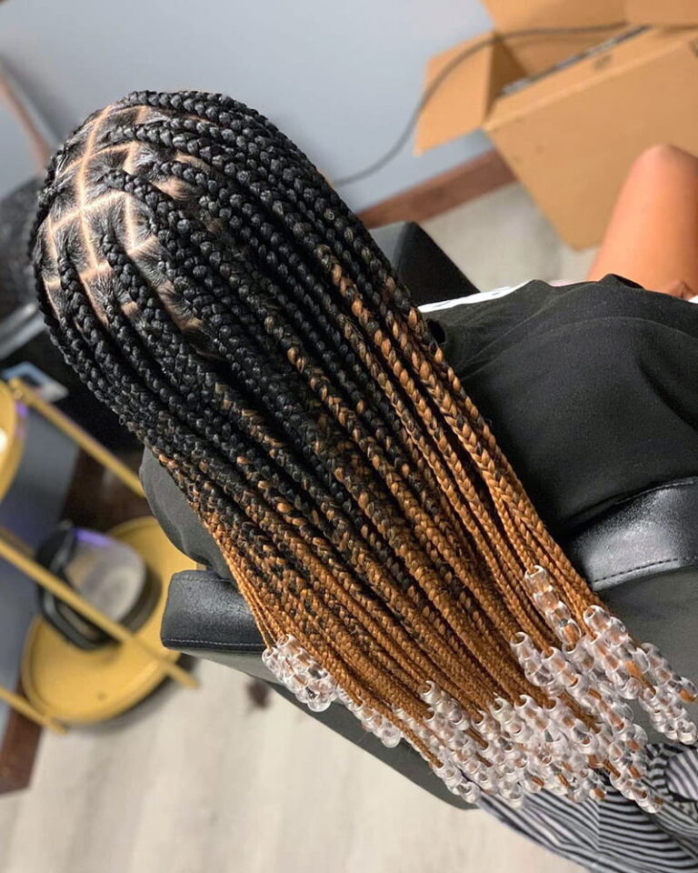 50+ Best Medium Knotless Braid Looks: Color, Length & Shape - Curly Craze