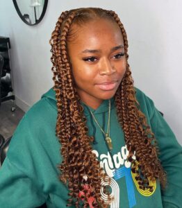 50+ Best Medium Knotless Braid Looks: Color, Length & Shape - Curly Craze