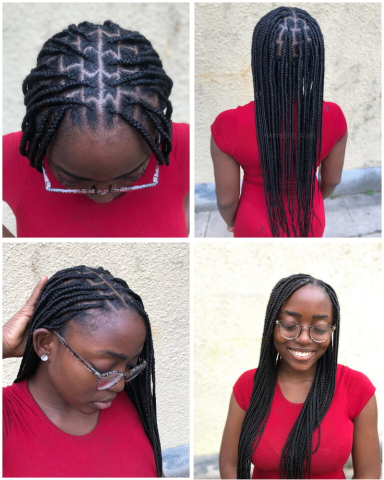 50+ Best Medium Knotless Braid Looks: Color, Length & Shape - Curly Craze