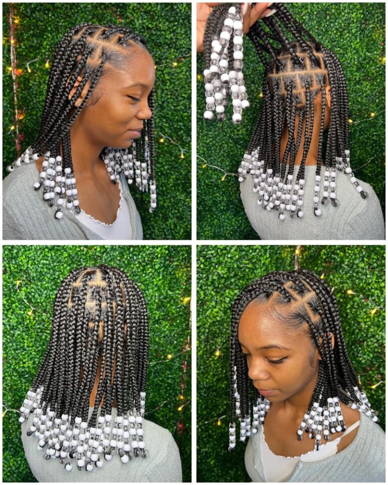 50+ Best Medium Knotless Braid Looks: Color, Length & Shape - Curly Craze